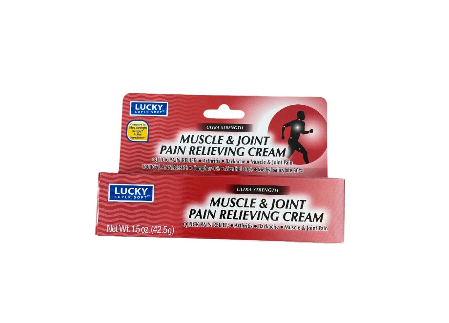 LUCKY MUSCLE & JOINT CREAM 1.5 OZ – Dcache