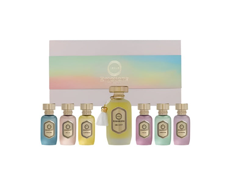 ARMAF SET EMOTIONS 7 PC WHITE HEART 3.4 FL OZ 6 UND X 15 ML – Dcache